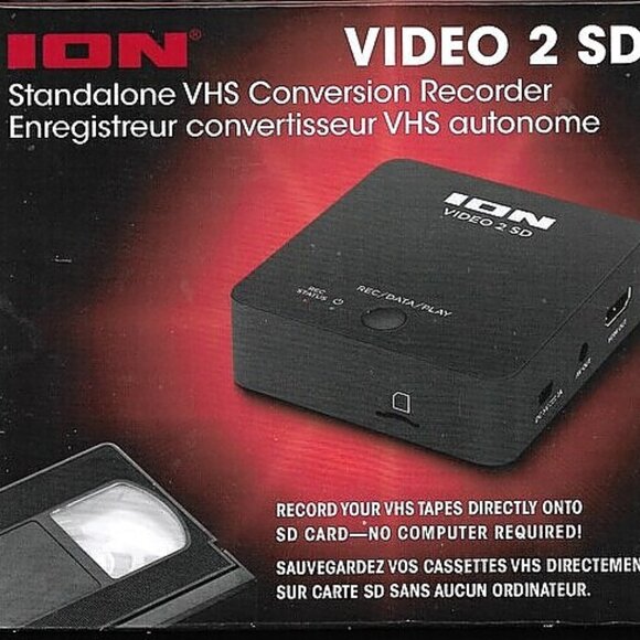 ION | Other | Video 2 Sd Standalone Vhs Conversion Recorder | Poshmark